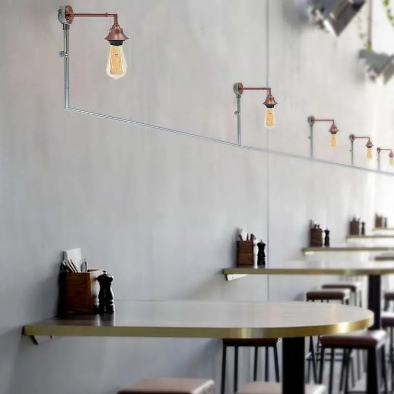 Galvanized E27 conduit Wall Lamp | Ledsone.co.uk – LEDSone UK Ltd