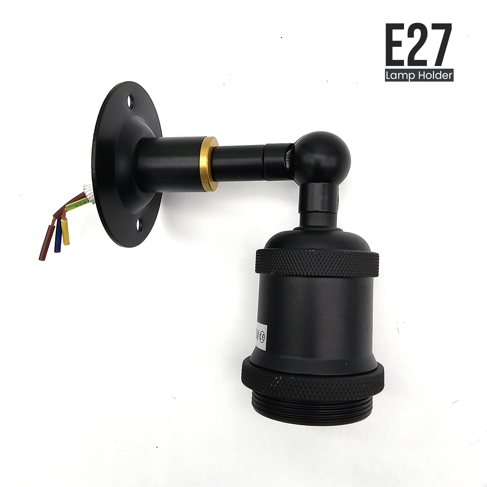 Conduit Dome cover with E27 Arm Lamp Holder Fitting light ~ 6051 ...