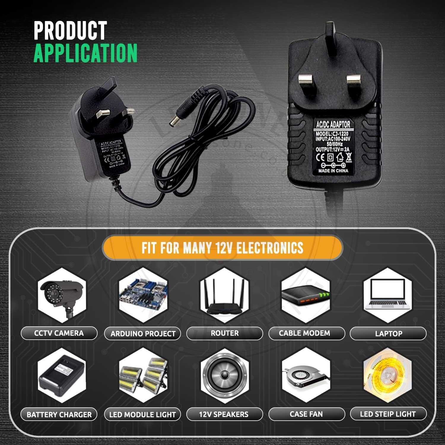 AC Power Supply Adapter – LEDSone UK Ltd