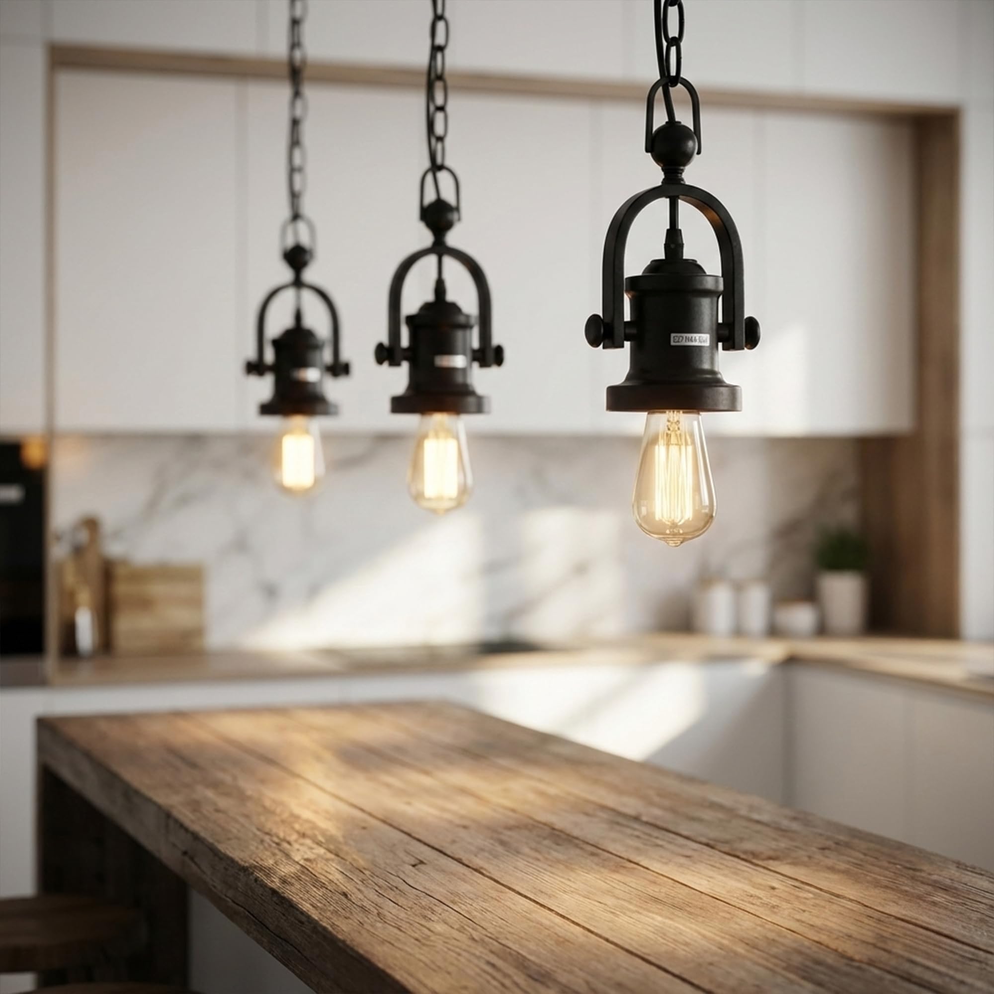 1M Pendant Light Cord Set With Chain ~6523 – LEDSone UK Ltd