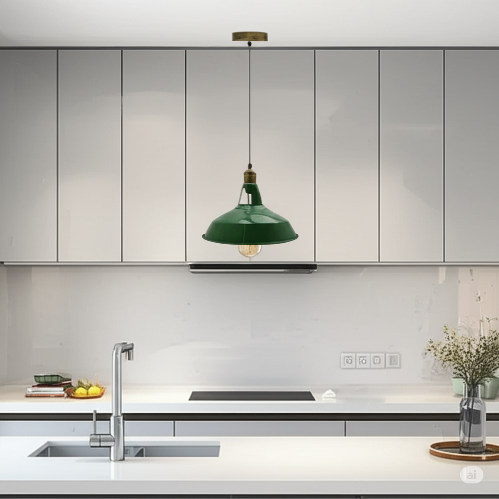 Modern Barn Shade Pendant Light Ceiling Light Fixture ~5882 – LEDSone ...