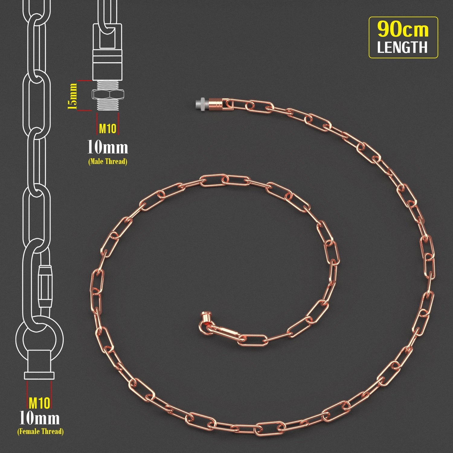 DIY Light Fixture Chain Buy Heavy-Duty – LEDSone UK Ltd