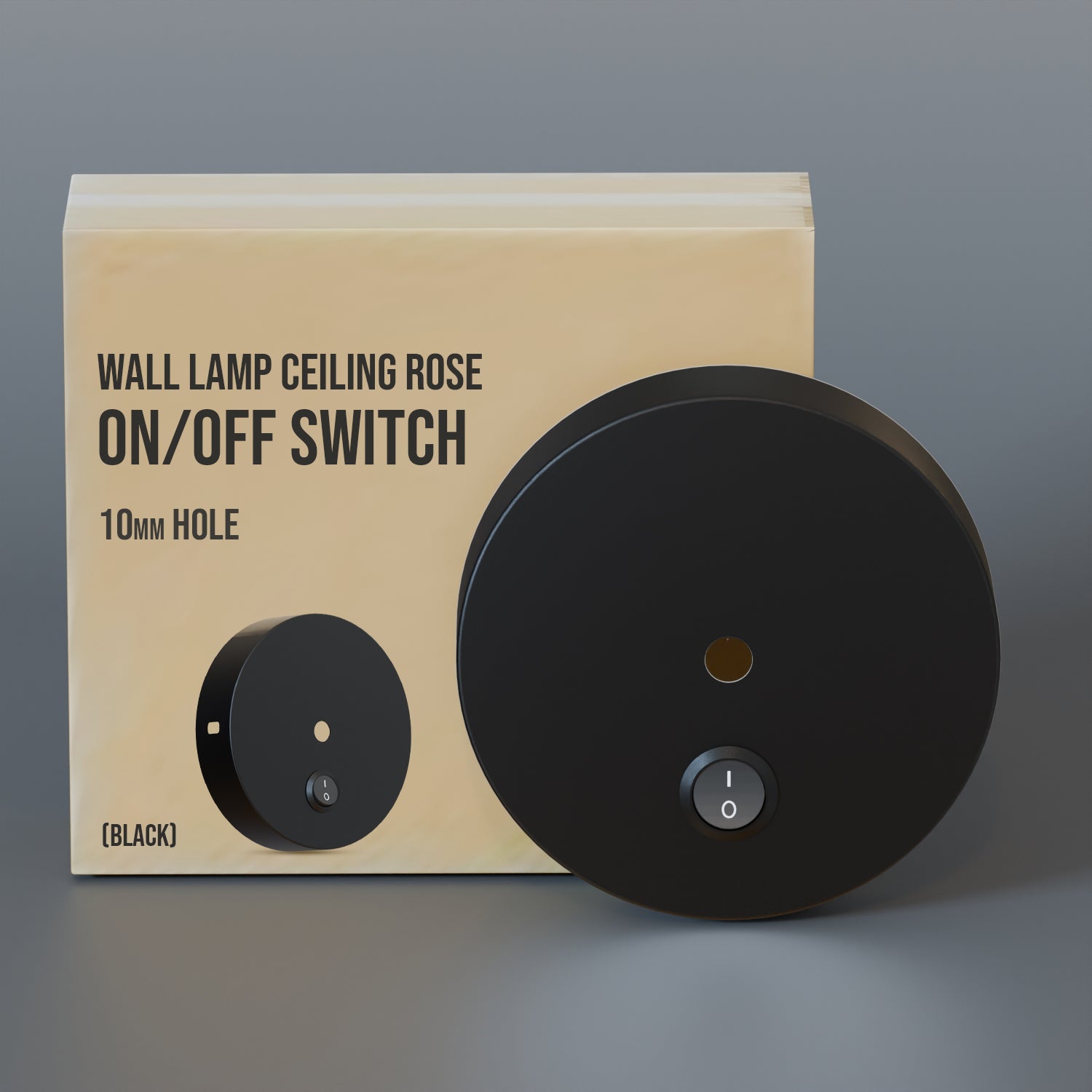 Switched Ceiling Rose for Wall Lamps Single – LEDSone UK Ltd