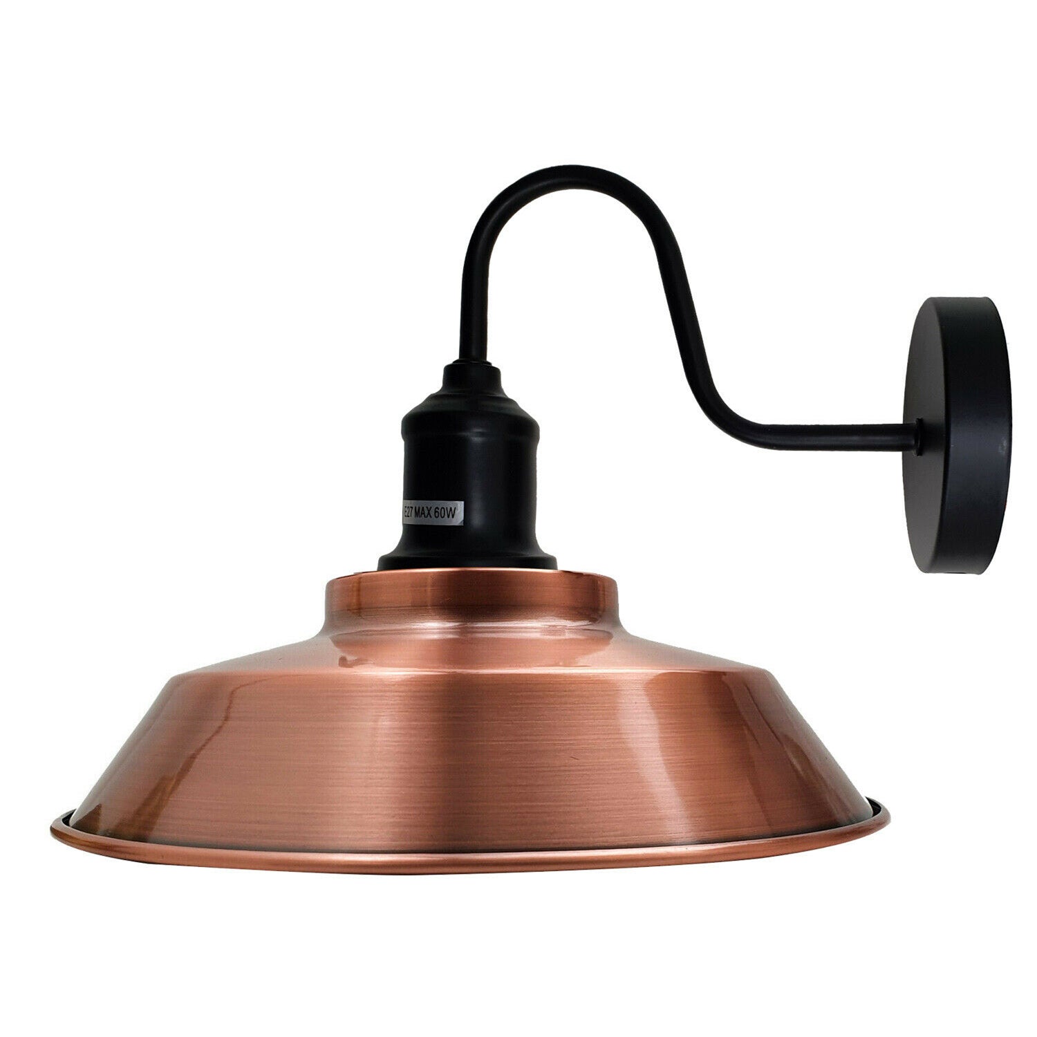 Copper Barn Light Fixtures Classic German Barn Lamp BW 135 Aged Copper