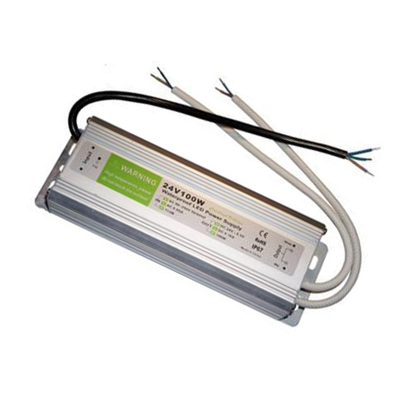 DC24V IP67 100W Waterproof LED Driver Power Supply Transformer ...