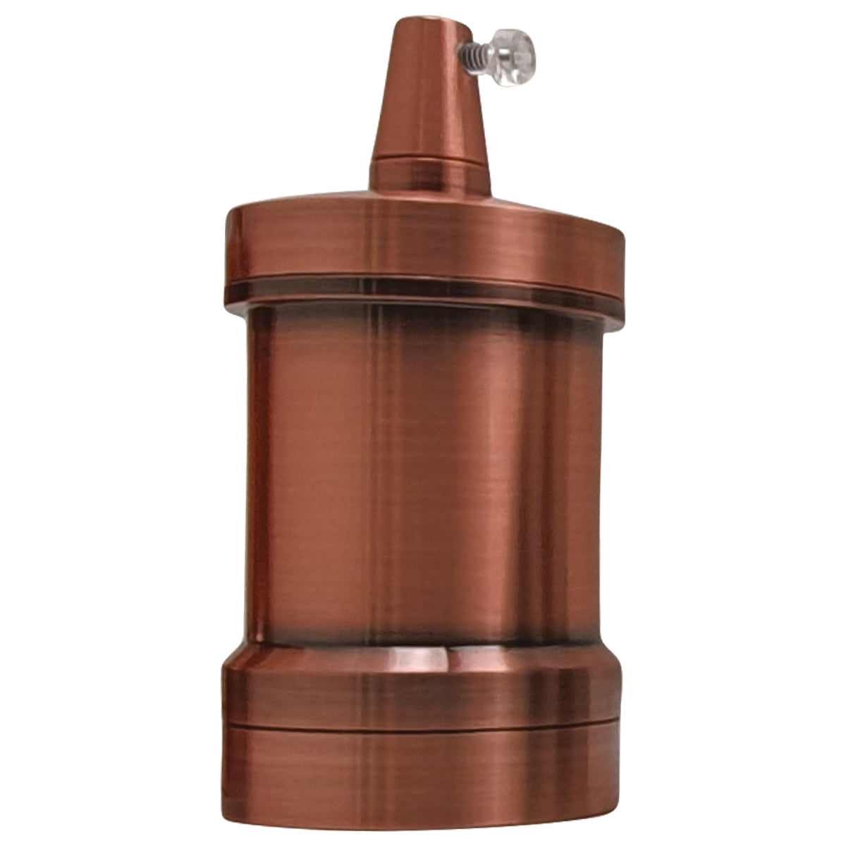 Edison E27 Copper Light Bulb Holder Metal Screw Cap Industrial Lamp ...