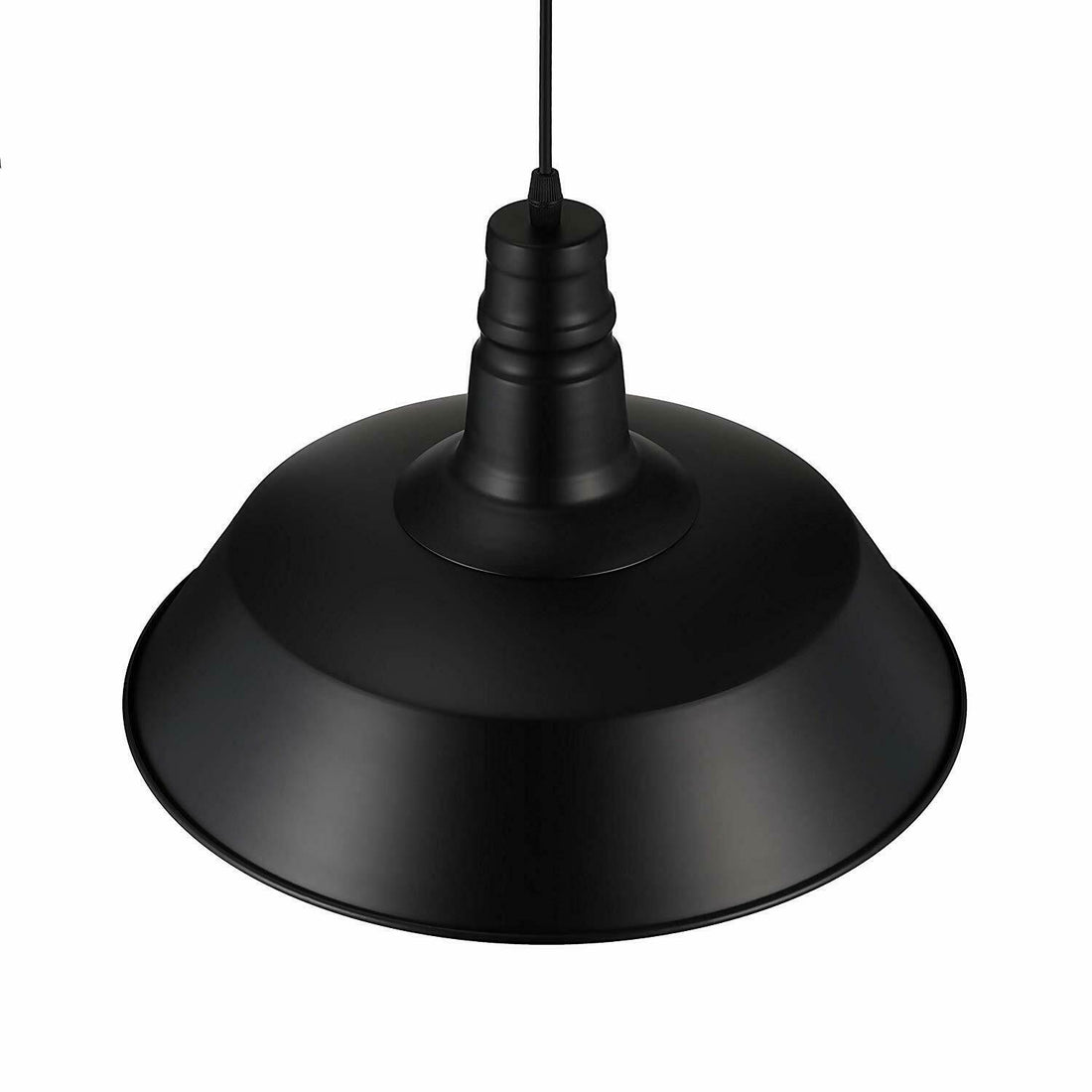 Vintage Style Metal Ceiling Light Pendant Lamp Shades Black – LEDSone ...