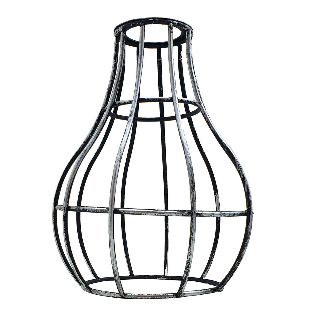 Black Wire Cage Lamp Shades for Industrial Lighting | LEDSone – LEDSone ...